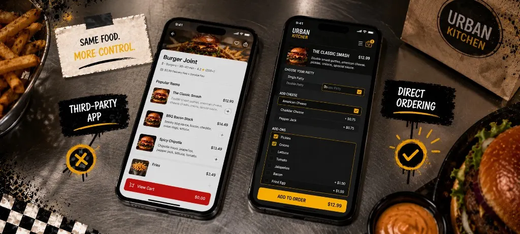 Move Off DoorDash and Uber Eats: A Direct Ordering Playbook